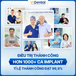 Trồng răng implant không lo biến chứng tại ViDental - Nha khoa 247